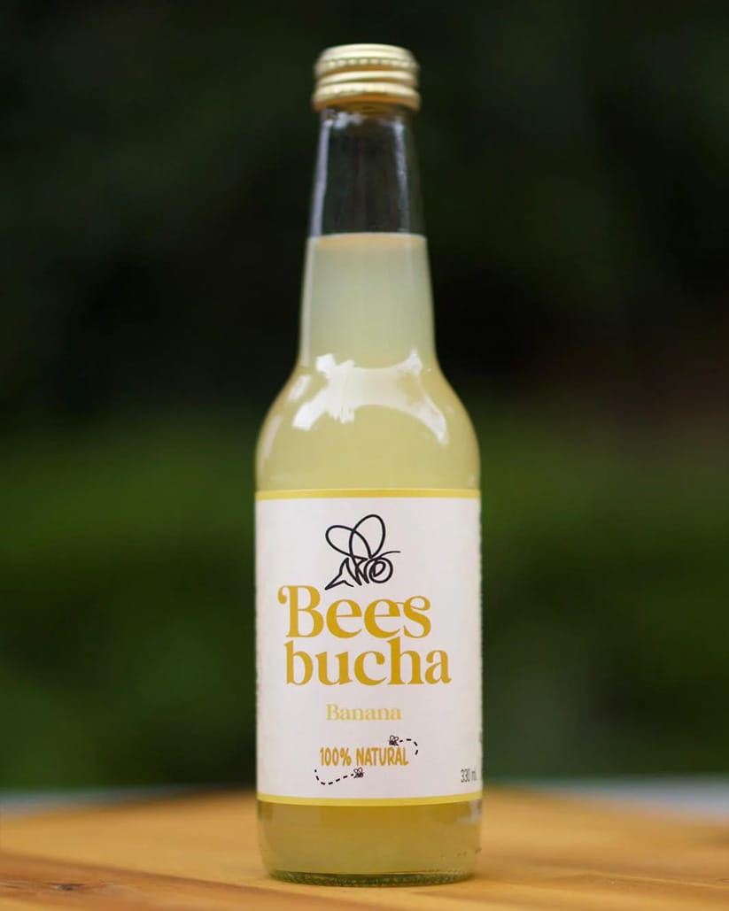 Beesbucha Banana – Fermented Honey Drink | Zanga Imports